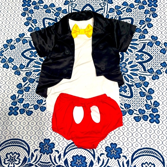 Disney | Costumes | Disney Parks Mickey Mouse Tuxedo Costume Baby 2 ...